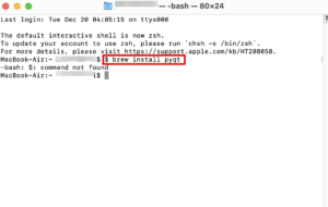Fix 'Brew: Command not Found' Error in Mac (Bash, Zsh)