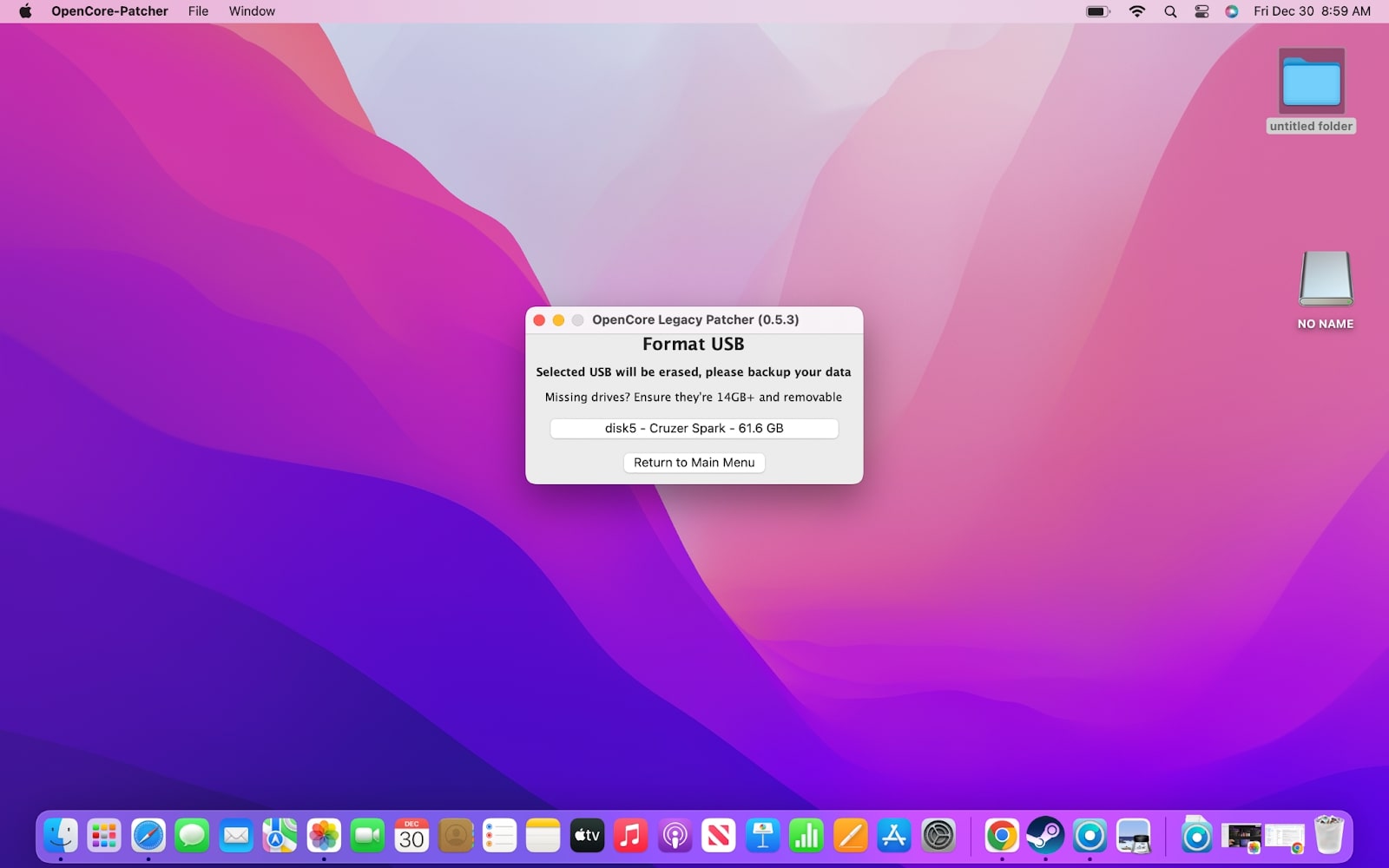 Install macOS Ventura or Monterey on Unsupported Macs