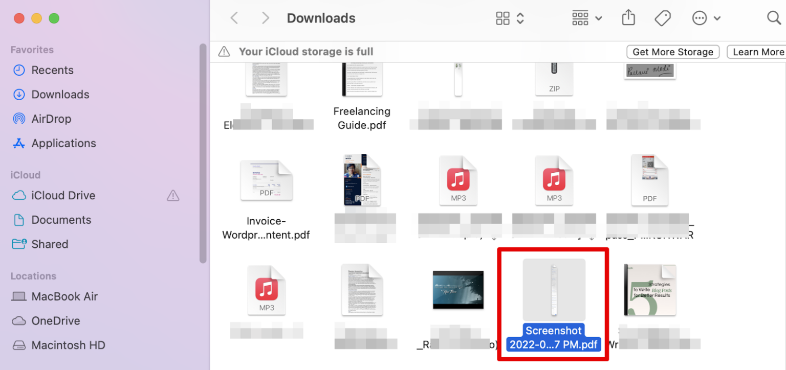 Delete Screenshots and Clean your MacBook Gallery [Guide]